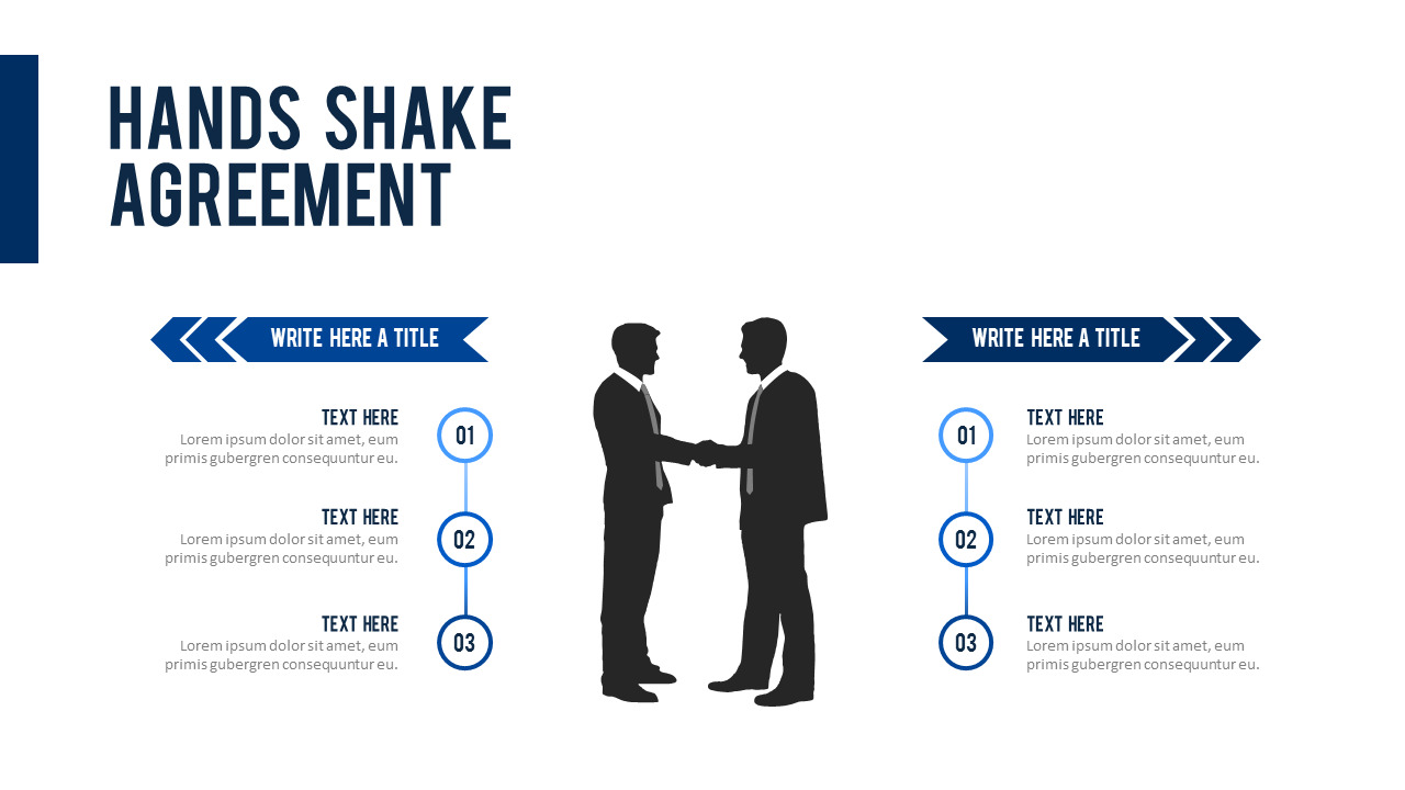 Business Project Simple PowerPoint Template Design