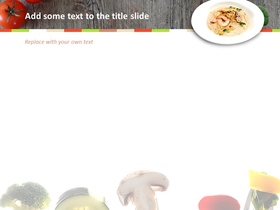 Cream Pasta - Free PPT Template