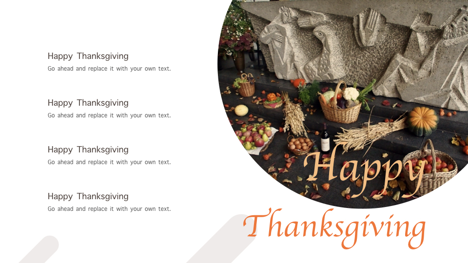 Thanksgiving Day Keynote Design