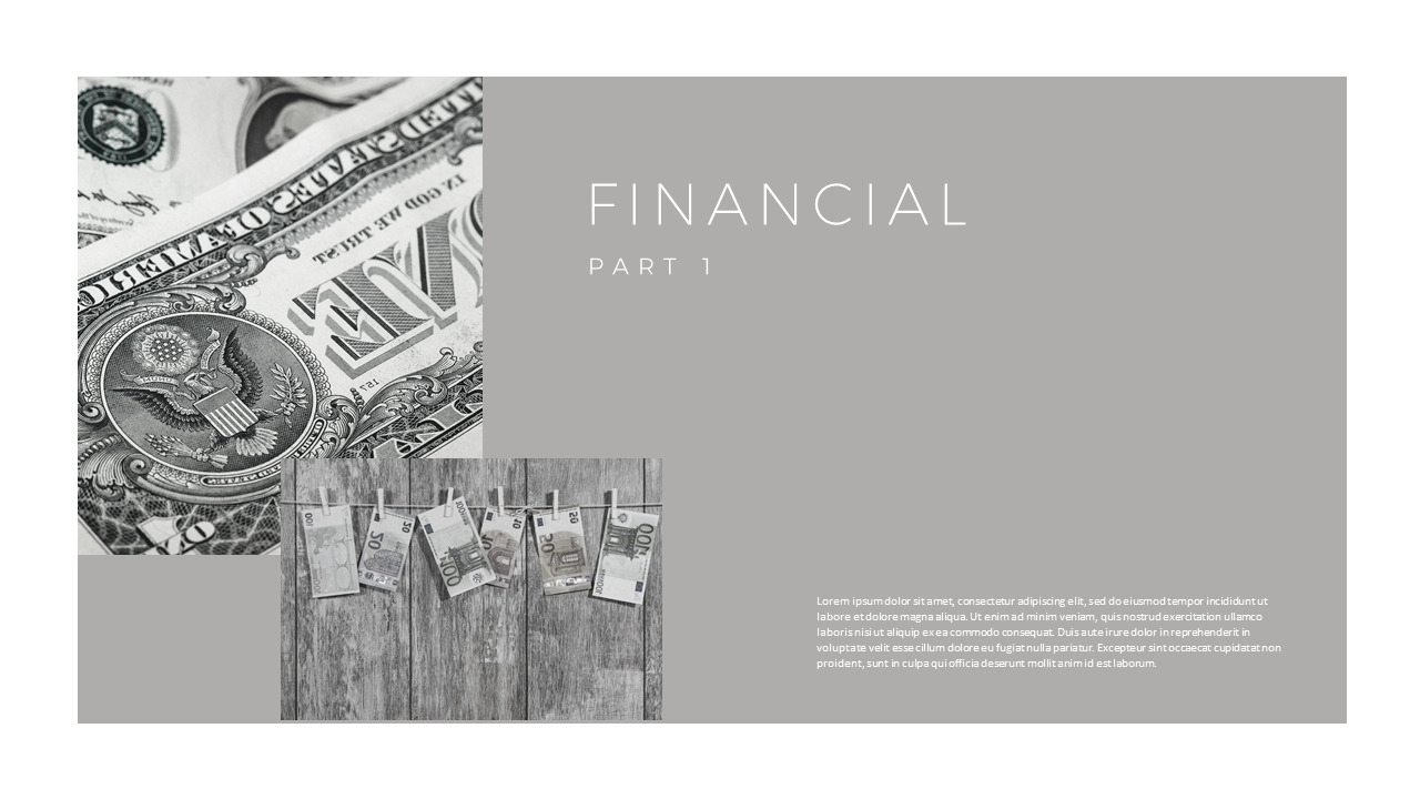 FINANCE Product Deck