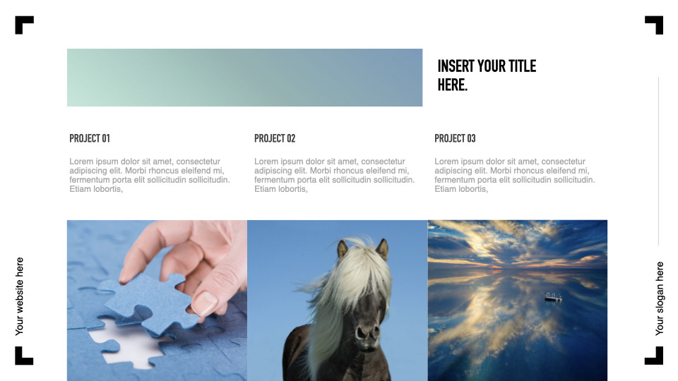 Startup Business presentation slide design