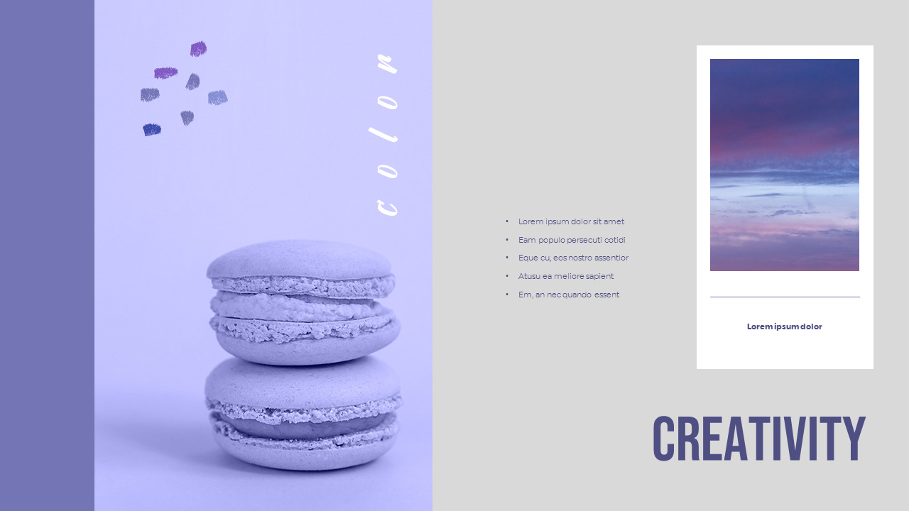 2022 Color of the Year PowerPoint Template – Veri Peri Periwinkle Deck