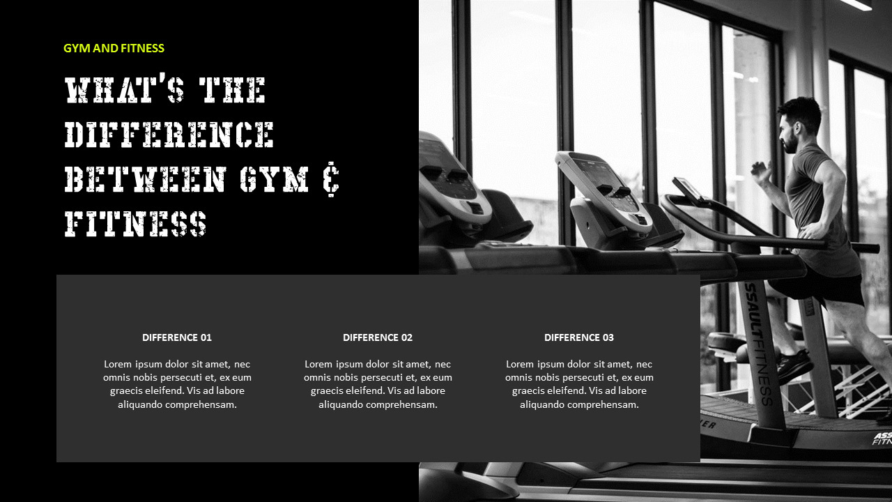 Gym and Fitness Product Deck