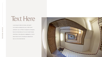 Stairs Design Startup PPT Templates|Construction