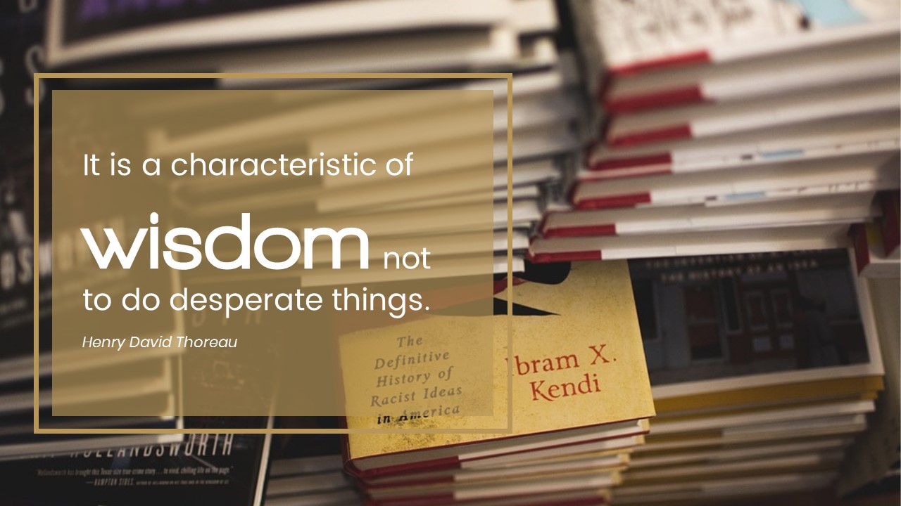 Theme Slides Free Template - Wisdom