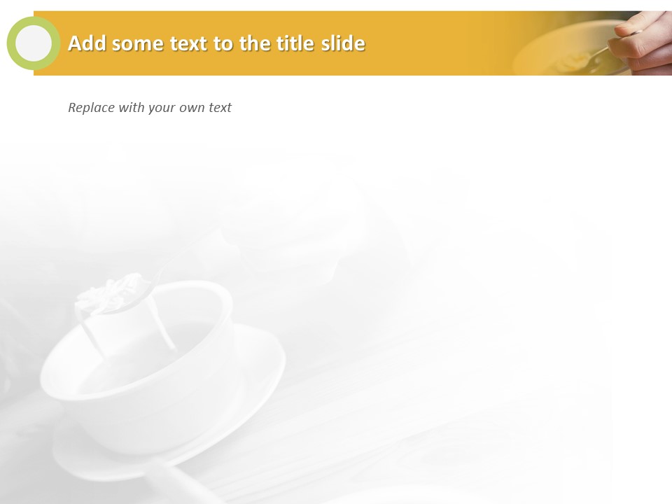 Breakfast Soup - Free Template Design