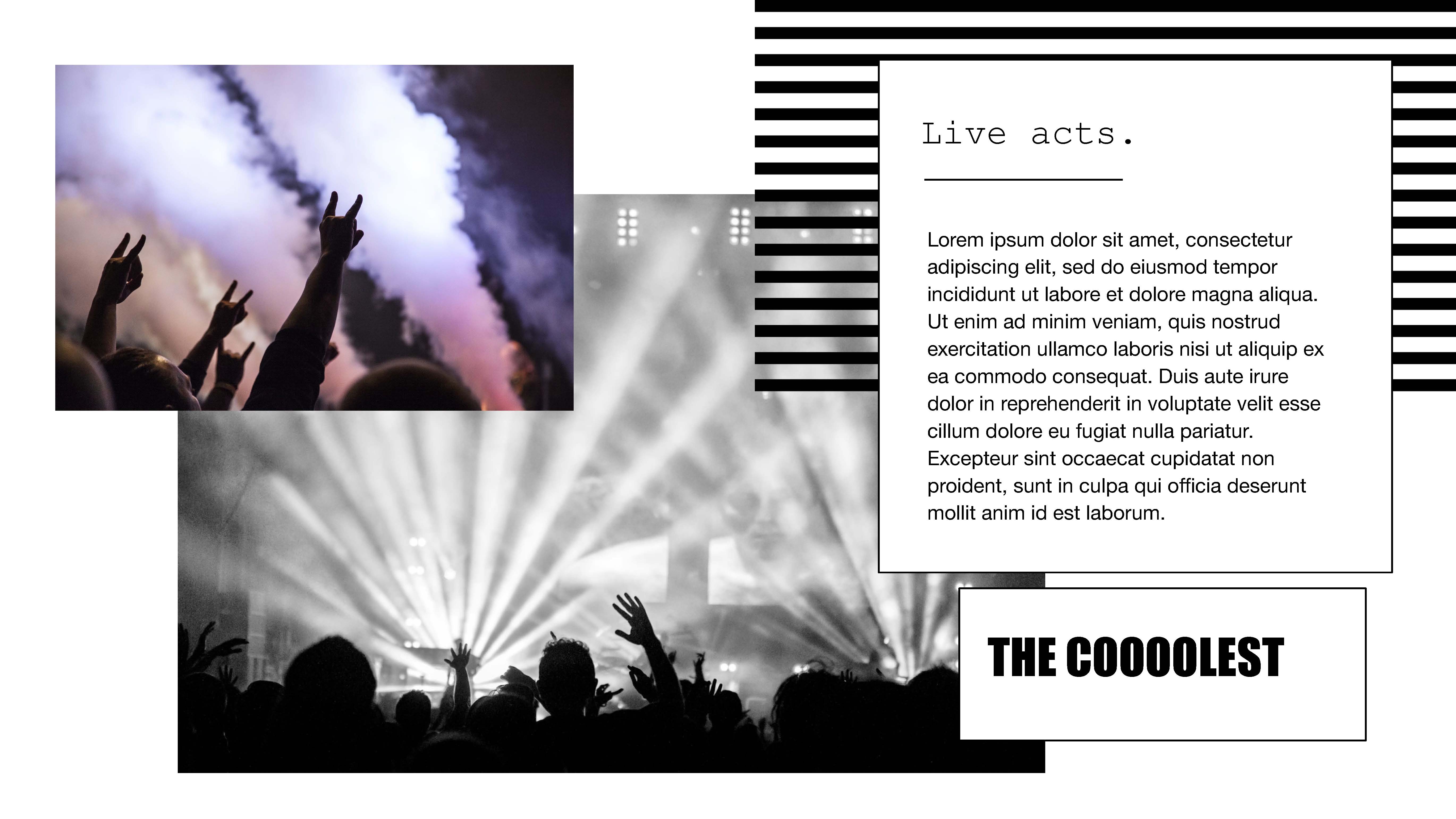 Event Pitch Google Slides Template Design