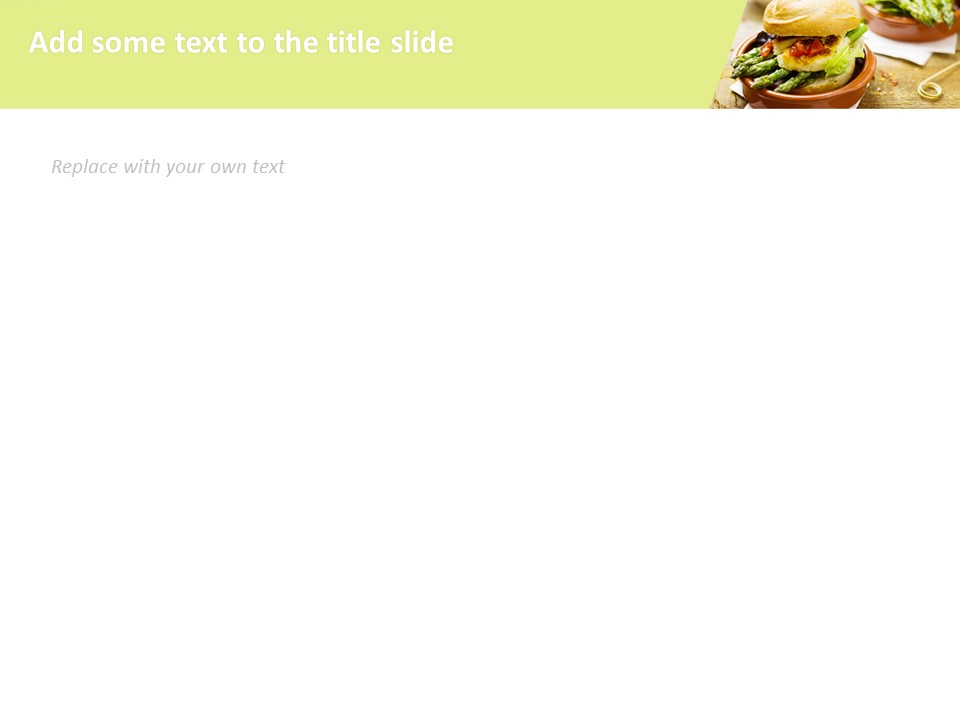 Free Design Template - Hamburger with High Calories|PPT|Slides