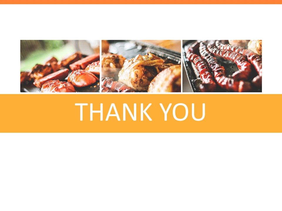 Free Powerpoint Sample - Camping Barbeque Party