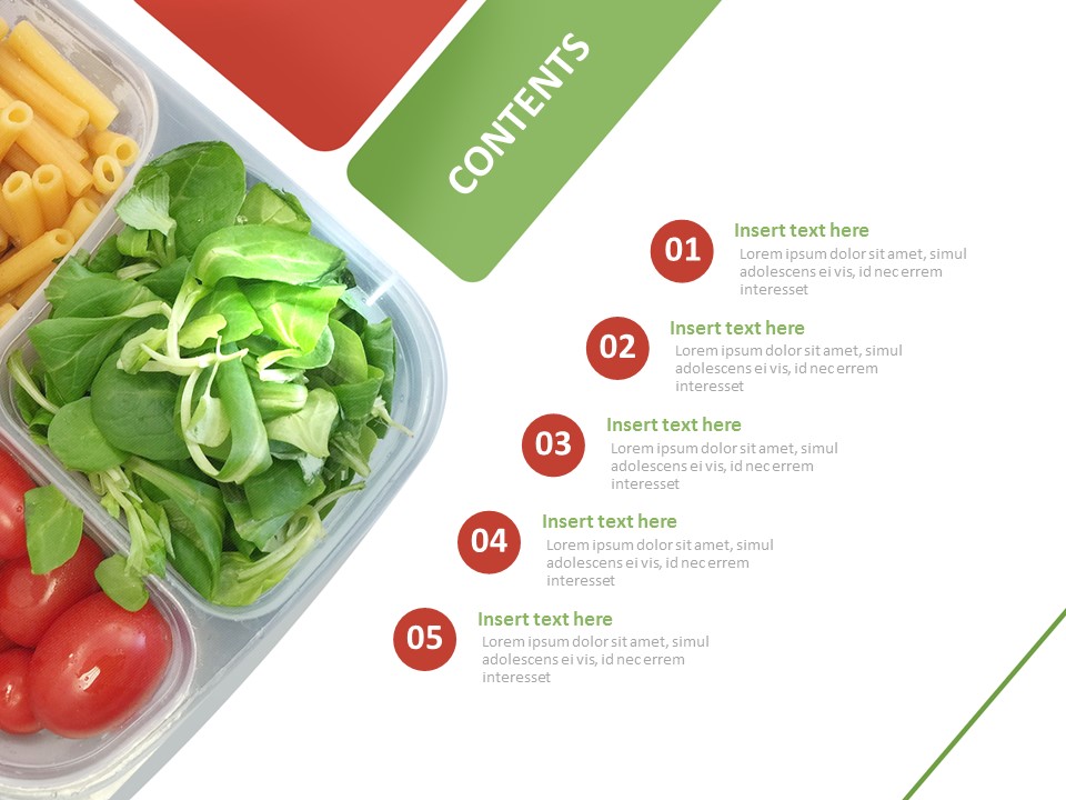 Free Powerpoint Sample - Hand-Made Lunch Box