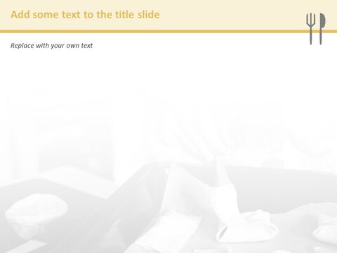 Free PPT Template - Cooking Class