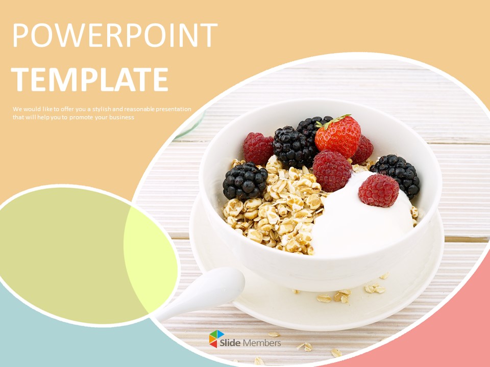 Free Template Design - Yogurt Cereal