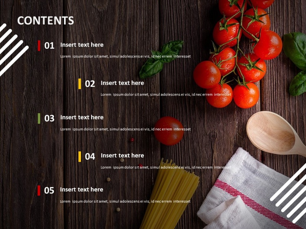 Healthy Food - Free Powerpoint Sample