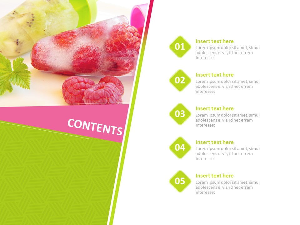 Gratis Helado - Plantilla PPT gratuita|Diapositivas
