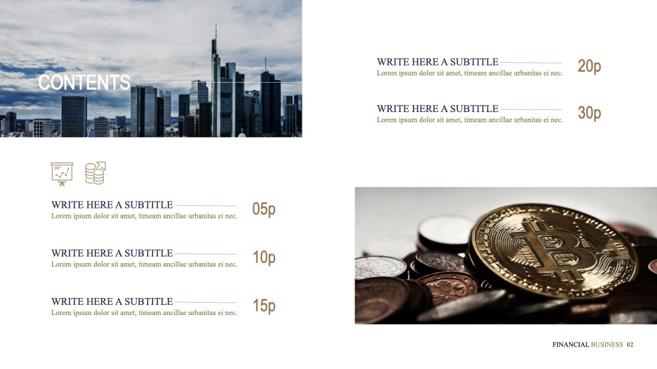 Finance Keynote Presentation Template