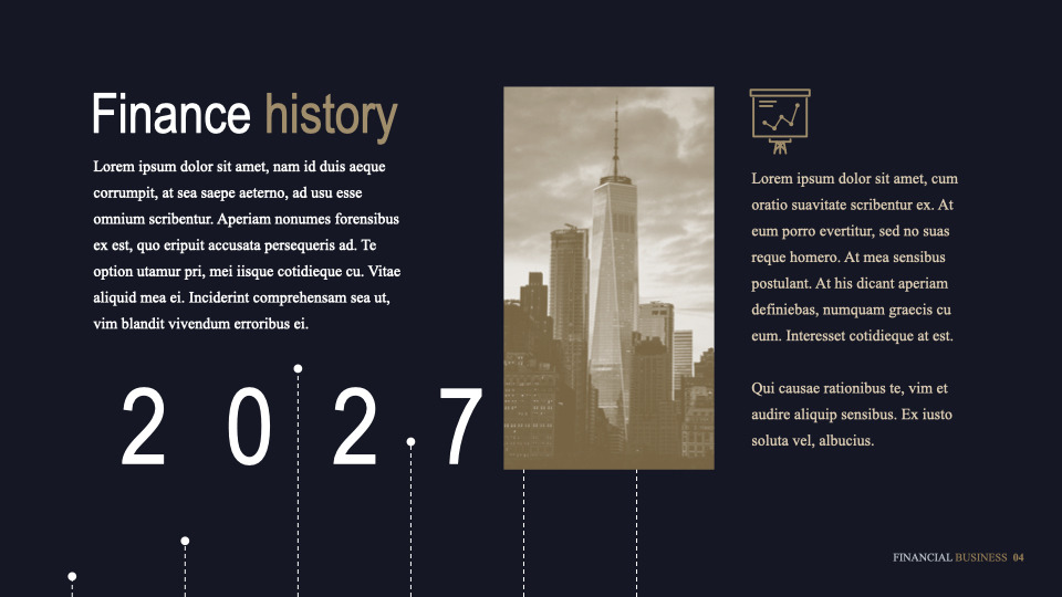 Finance Keynote Presentation Template