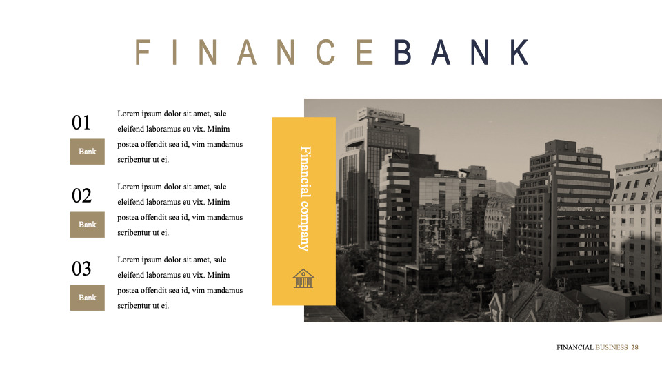 Finance Keynote Presentation Template