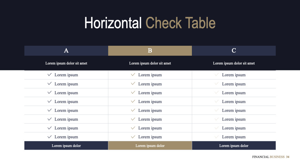 Finance Keynote Presentation Template