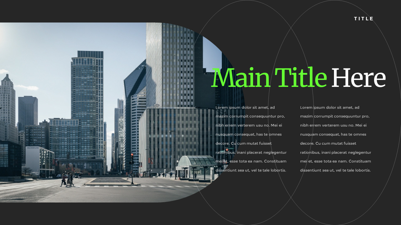 Cityscape Google Slides Themes & Templates|Construction