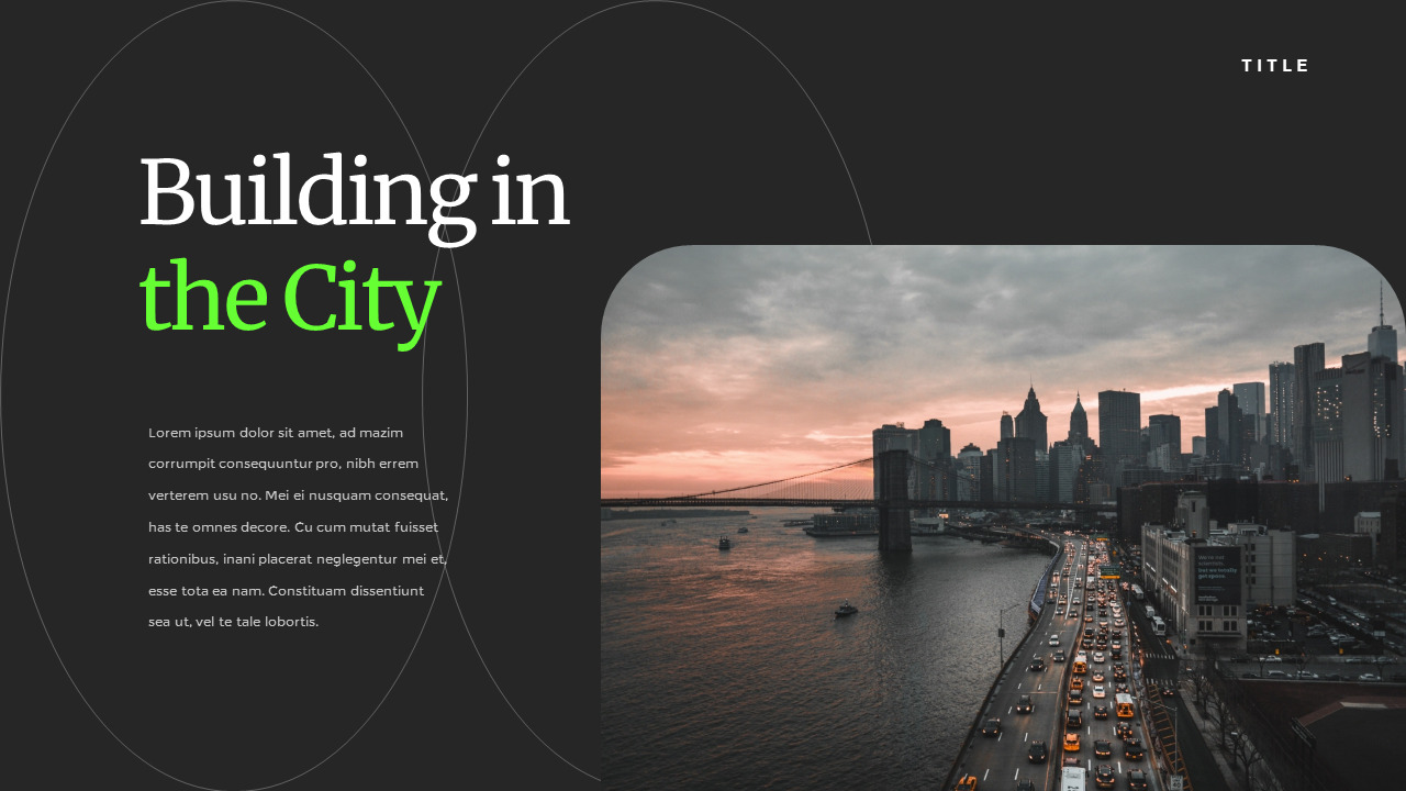 Cityscape Google Slides Themes & Templates|Construction