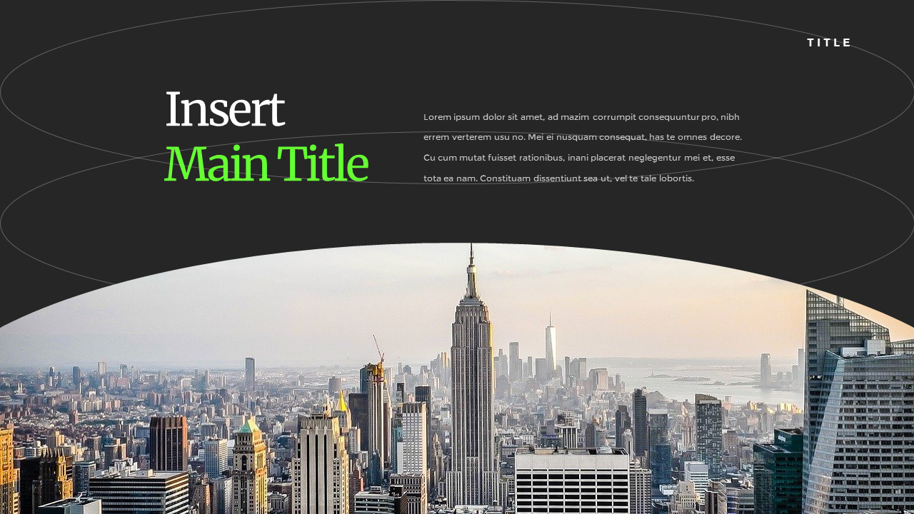 Cityscape Google Slides Themes & Templates|Construction