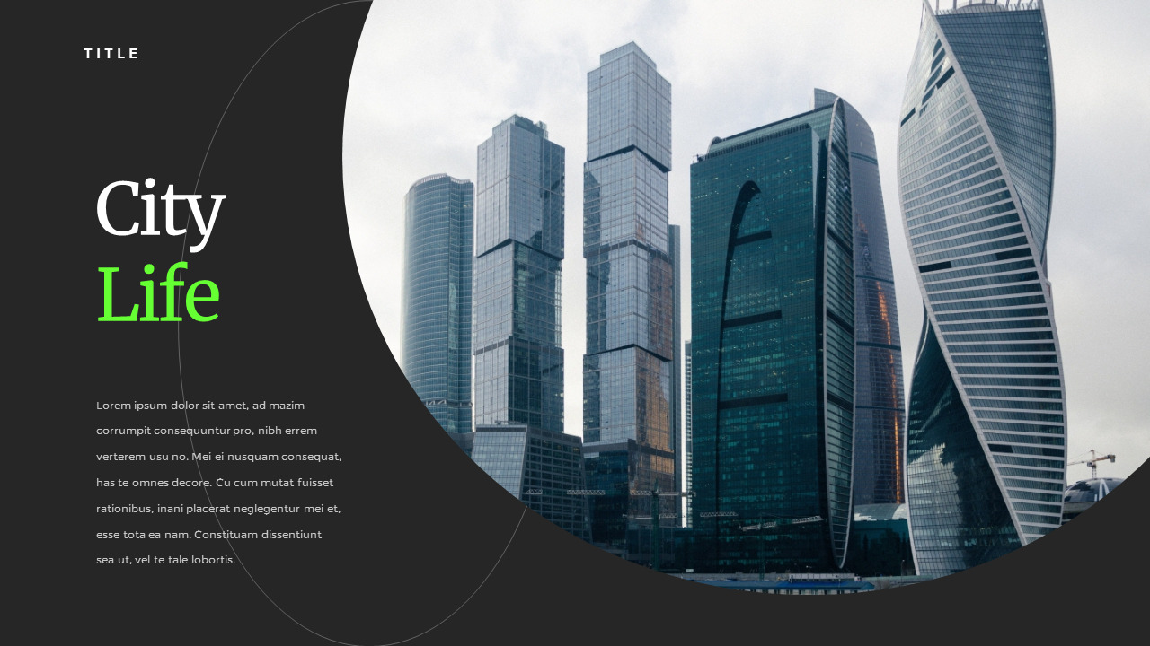 Cityscape Google Slides Themes & Templates|Construction