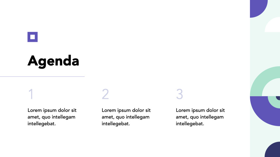 Simple Project Headline Keynote Presentation Template