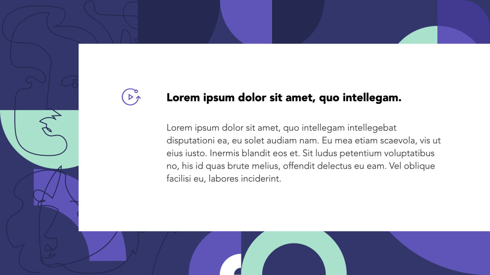 Simple Project Headline Keynote Presentation Template