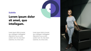 Simple Project Headline Keynote Presentation Template