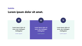 Simple Project Headline Keynote Presentation Template