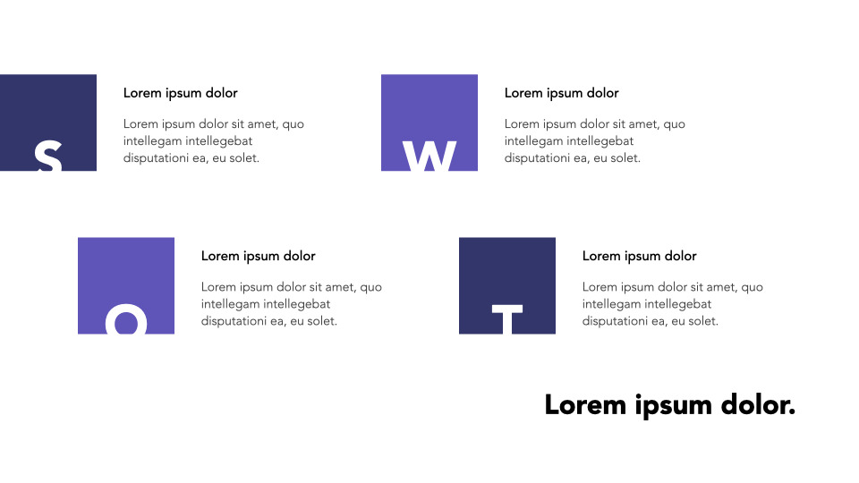 Simple Project Headline Keynote Presentation Template