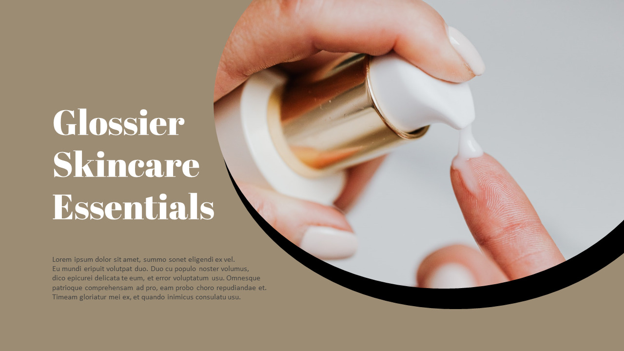 Skincare Simple Slides Design|Business|Google