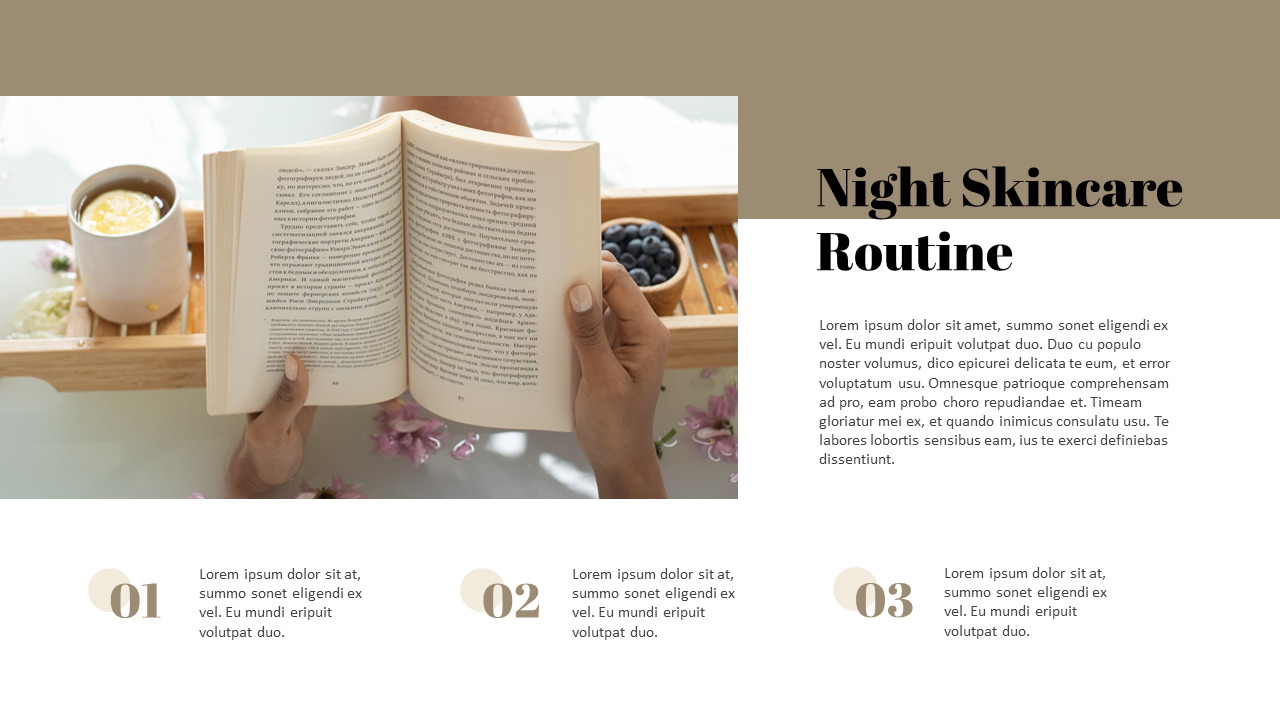 Skincare Simple Slides Design|Business|Google