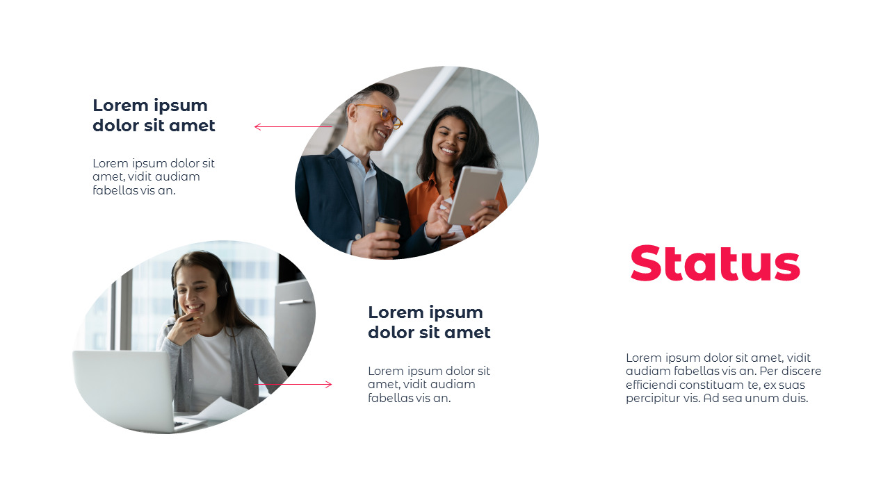 Our Project Pitch Deck powerpoint slide design