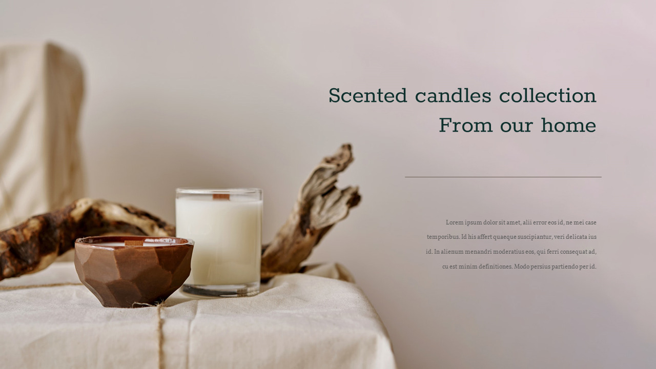 Scented Candles Google Slides Themes & Templates|Lifestyle