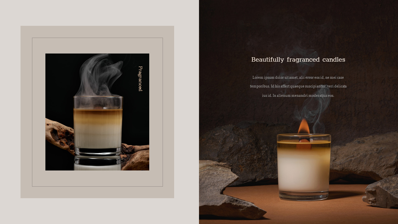 Scented Candles Google Slides Themes & Templates|Lifestyle