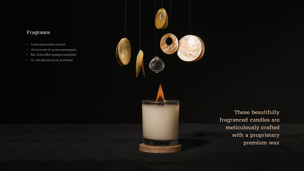 Scented Candles Google Slides Themes & Templates|Lifestyle
