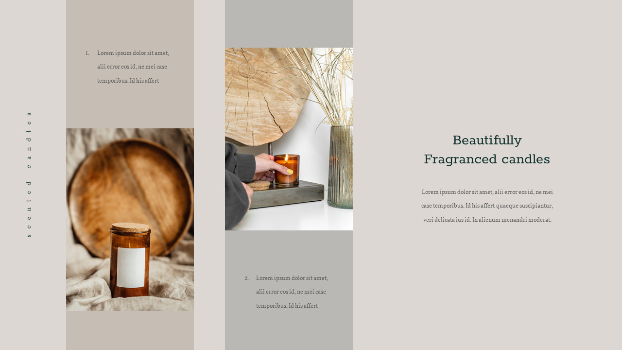 Scented Candles Google Slides Themes & Templates|Lifestyle