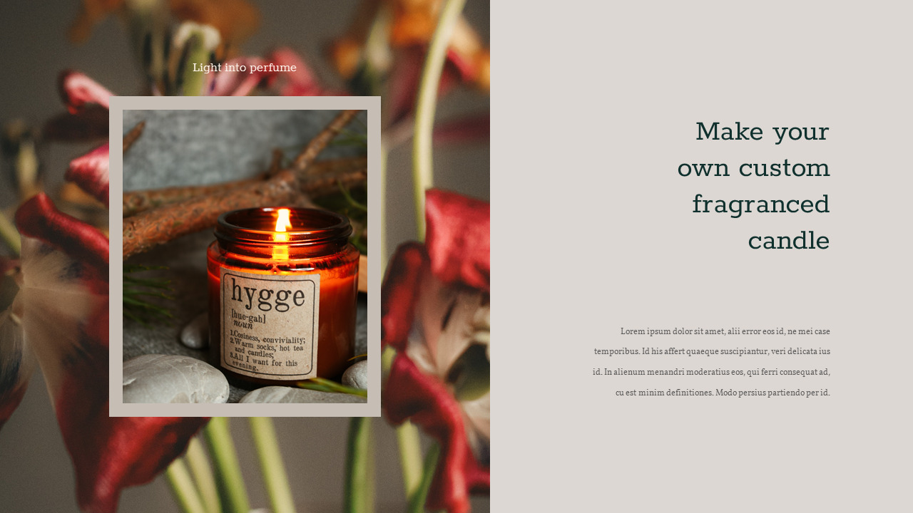 Scented Candles Google Slides Themes & Templates|Lifestyle