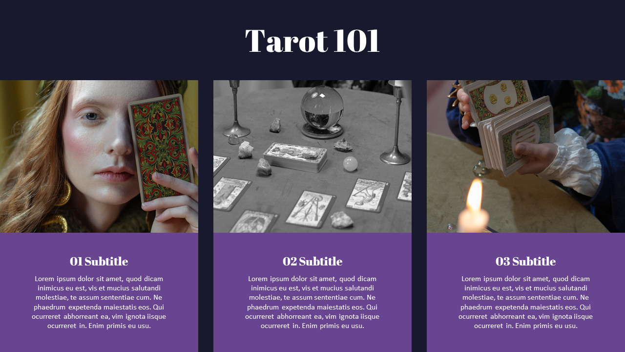 Carta de tarot Presentaciones efectivas de PowerPoint|Estilo de vida ...
