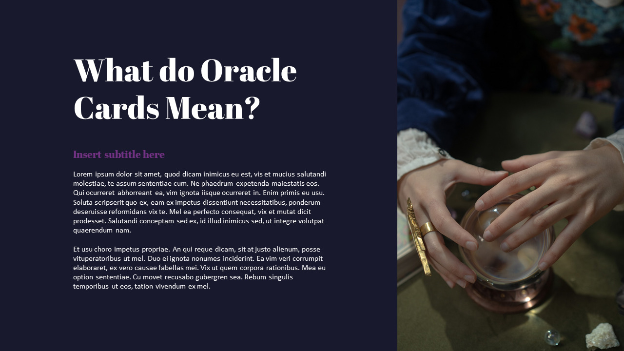 Tarot Card Effective PowerPoint Presentations|Lifestyle|Templates