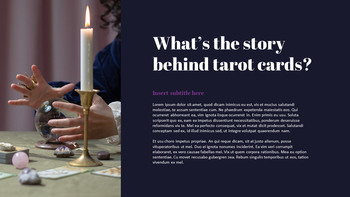 Tarot Card Effective PowerPoint Presentations|Lifestyle|Templates