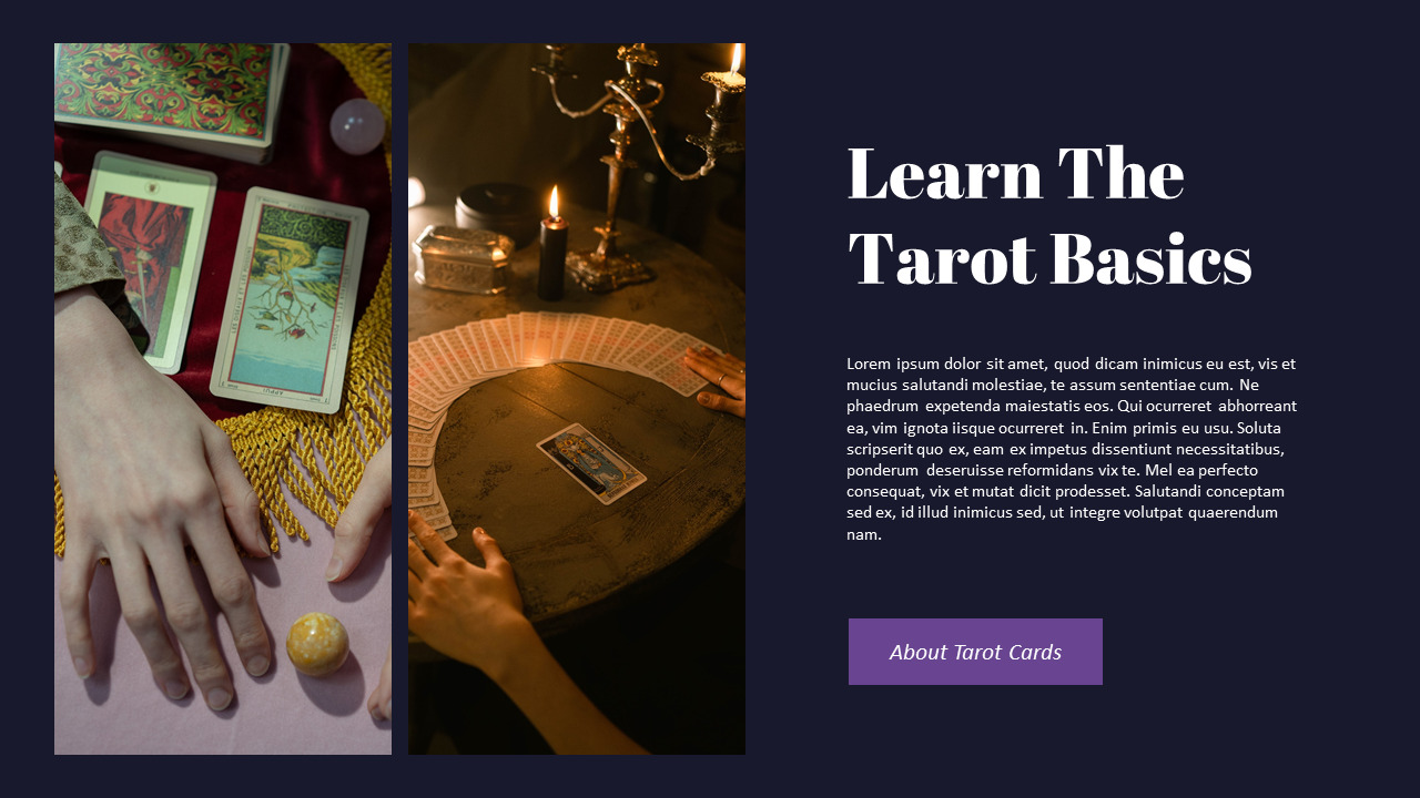 Tarot Card Effective PowerPoint Presentations|Lifestyle|Templates
