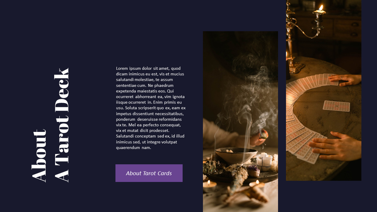 Tarot Card Effective PowerPoint Presentations|Lifestyle|Templates