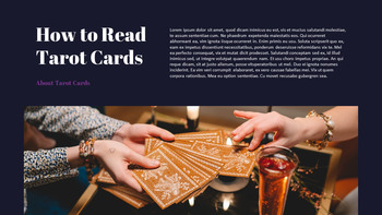Tarot Card Effective PowerPoint Presentations|Lifestyle|Templates