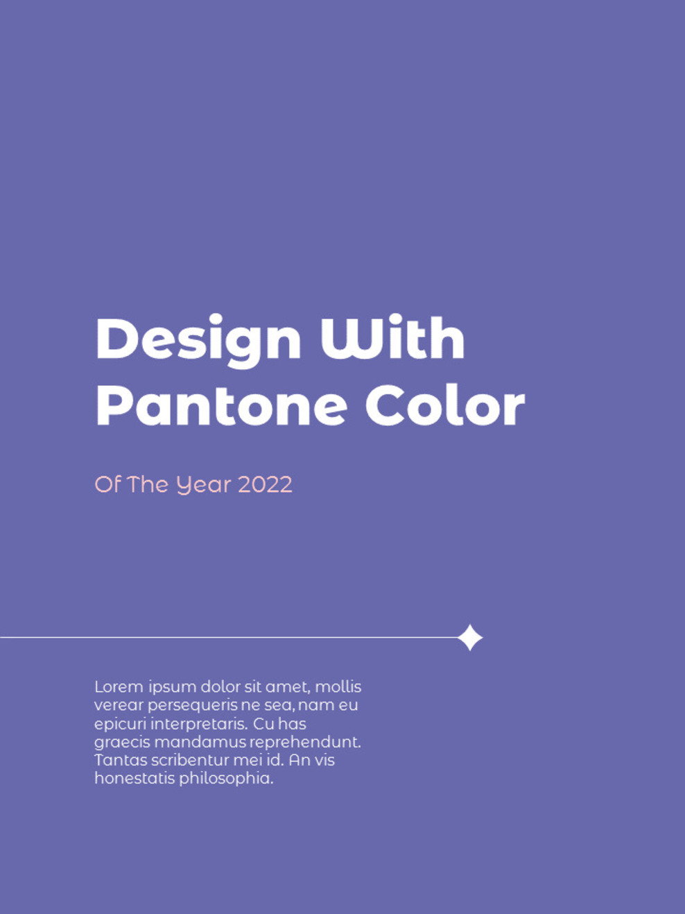 2022 Pantone Color Veri Peri Slide Presentation