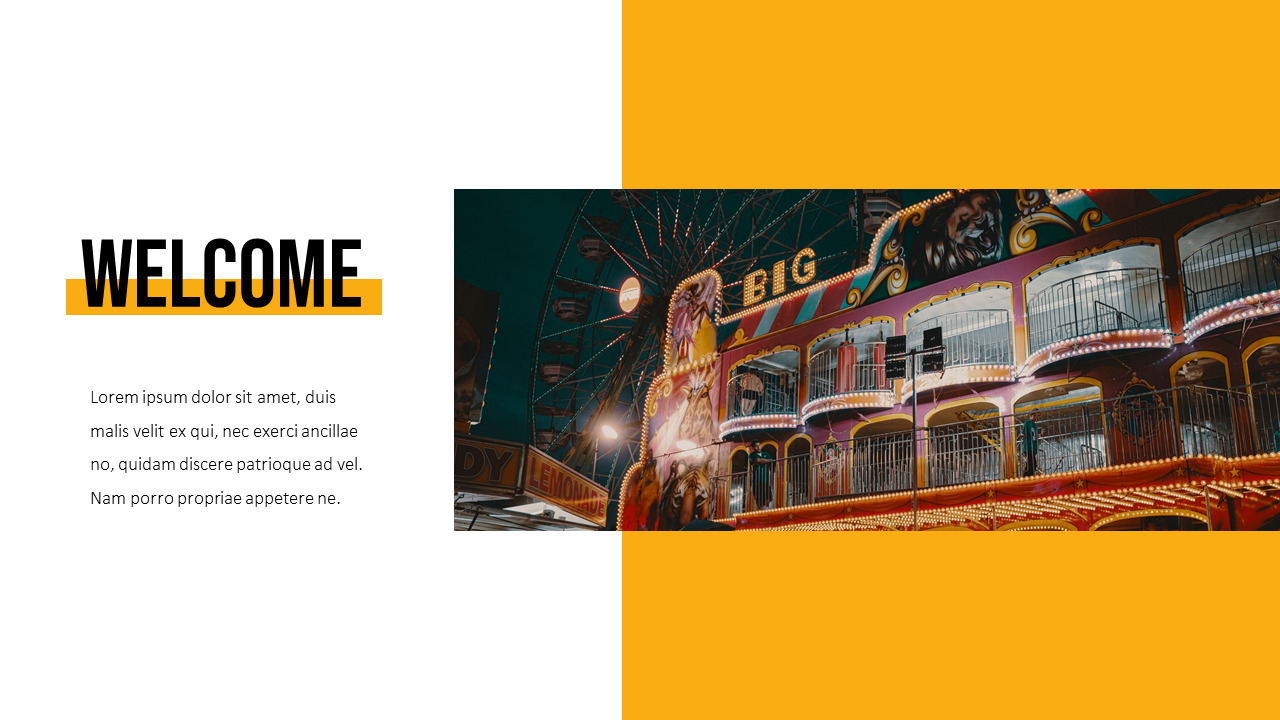 Circus PowerPoint Presentation Examples|Lifestyle|Templates