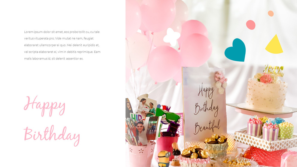 Happiest of Birthdays Best PowerPoint Presentation|Lifestyle|Templates