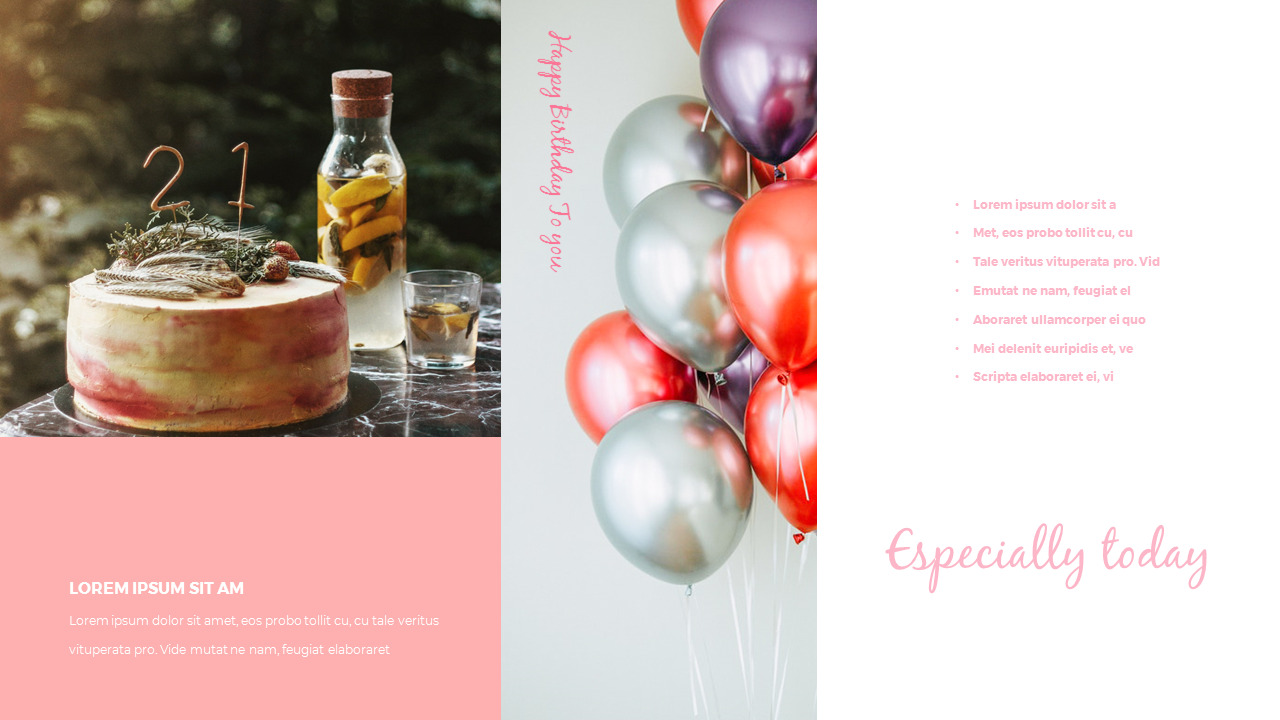 El más feliz de los cumpleaños Mejor presentación de PowerPoint|Estilo ...