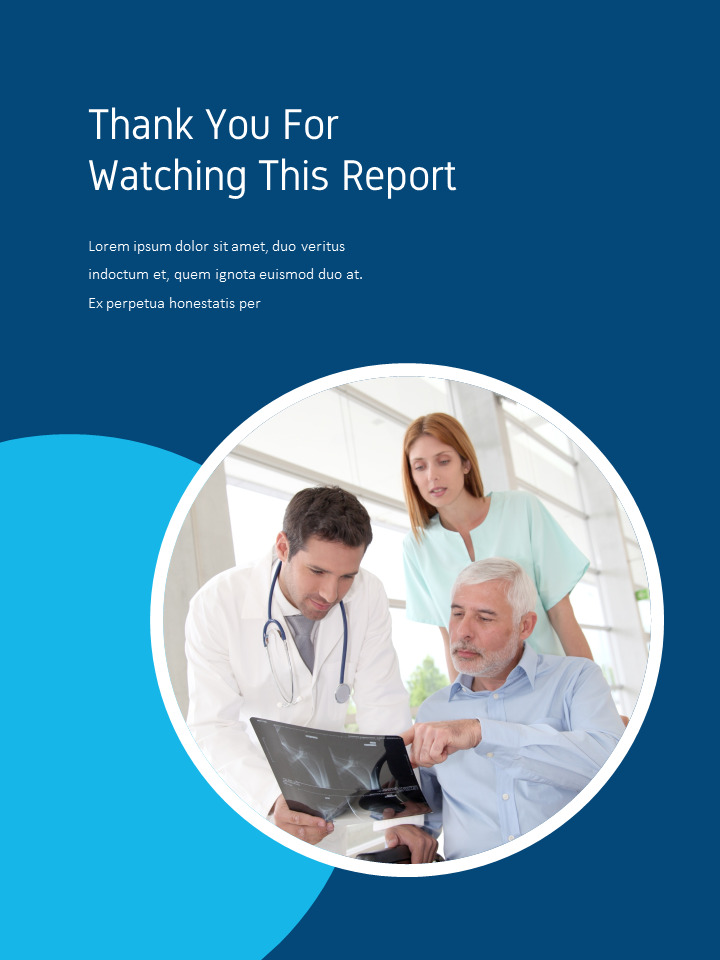 Medical Report Product Pitch Presentation Template